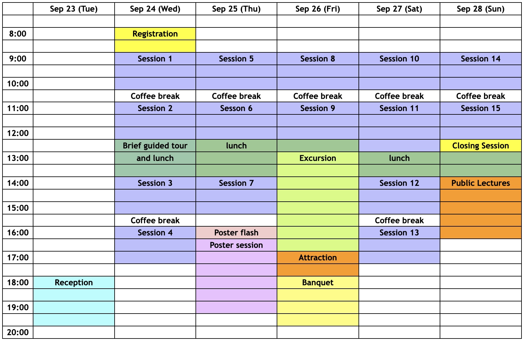 Scientific Program - SSP2025